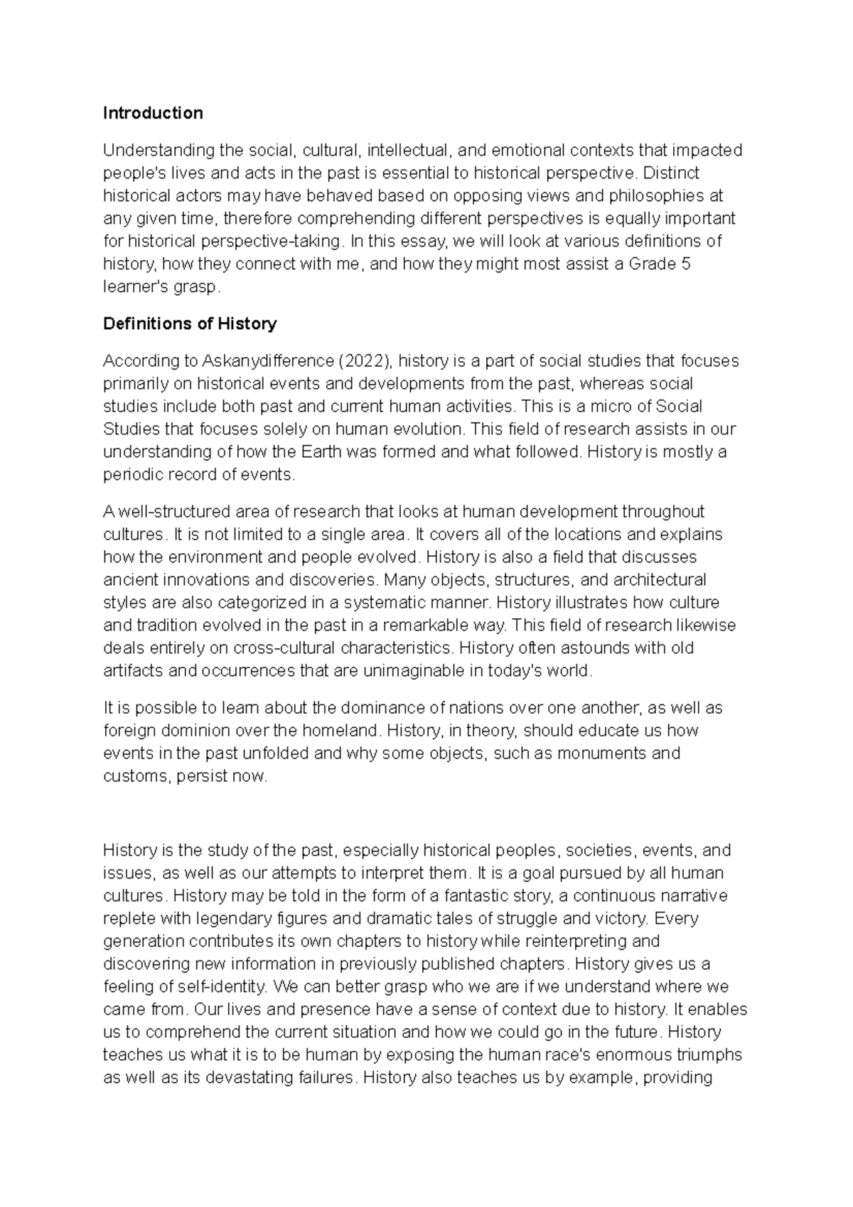 Activity 1 POE (Autosaved) - Introduction Understanding the social ...