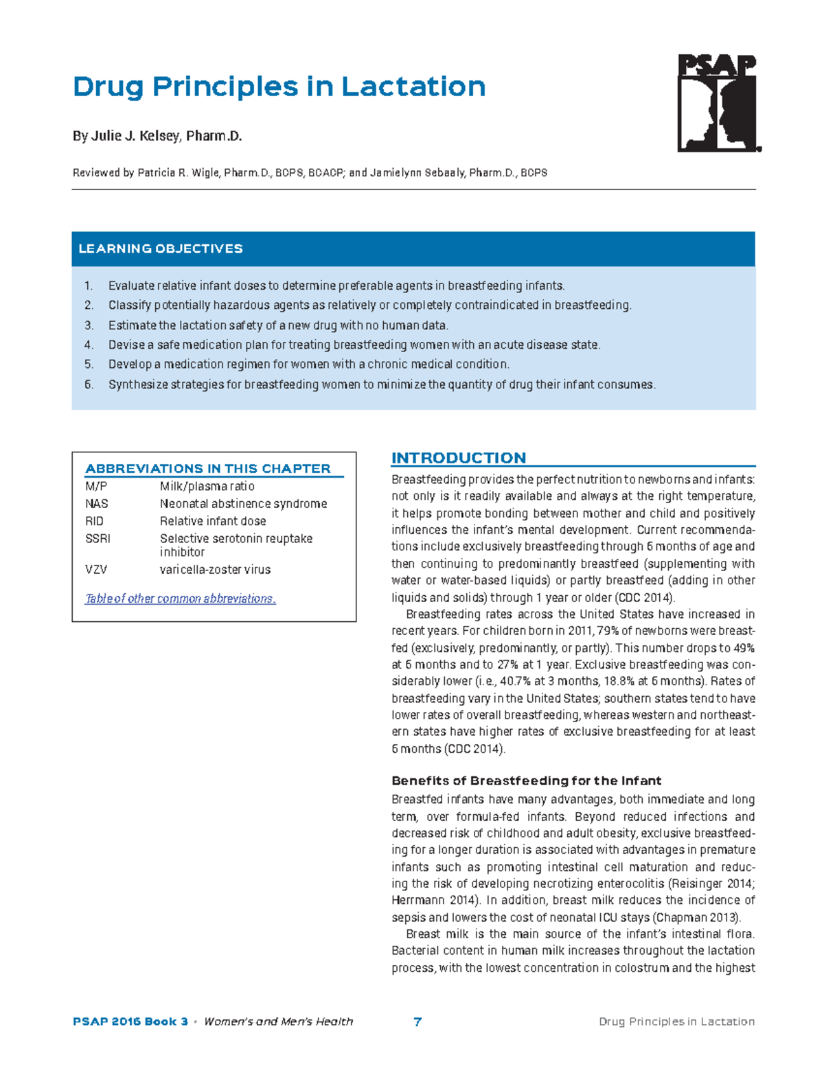 P2016 b3 sample - Note - INTRODUCTION Breastfeeding provides the ...
