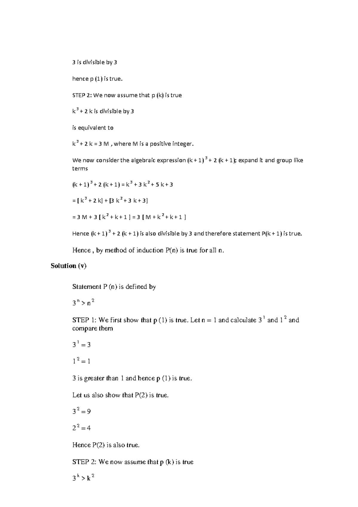 Discrete Mathematics Lecturer Notes PDF-9 - 3 is divisible by 3 hence p ...