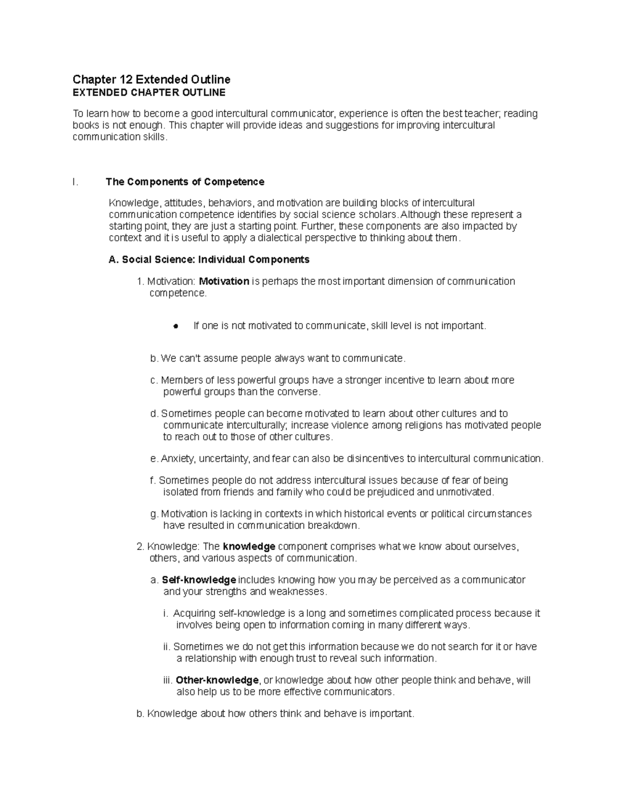 Chapter 12 Extended Outline - Chapter 12 Extended Outline EXTENDED ...