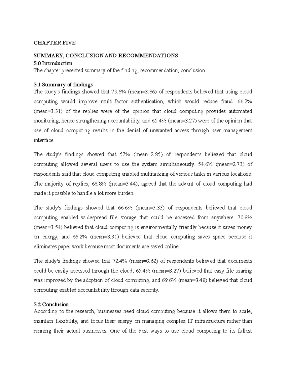 Chapter FIVE MAX - practice materials - CHAPTER FIVE SUMMARY ...