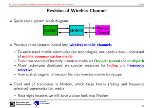 Wireless Communication- Lecture 5 - C H A P T E R 3 Point-to-point ...