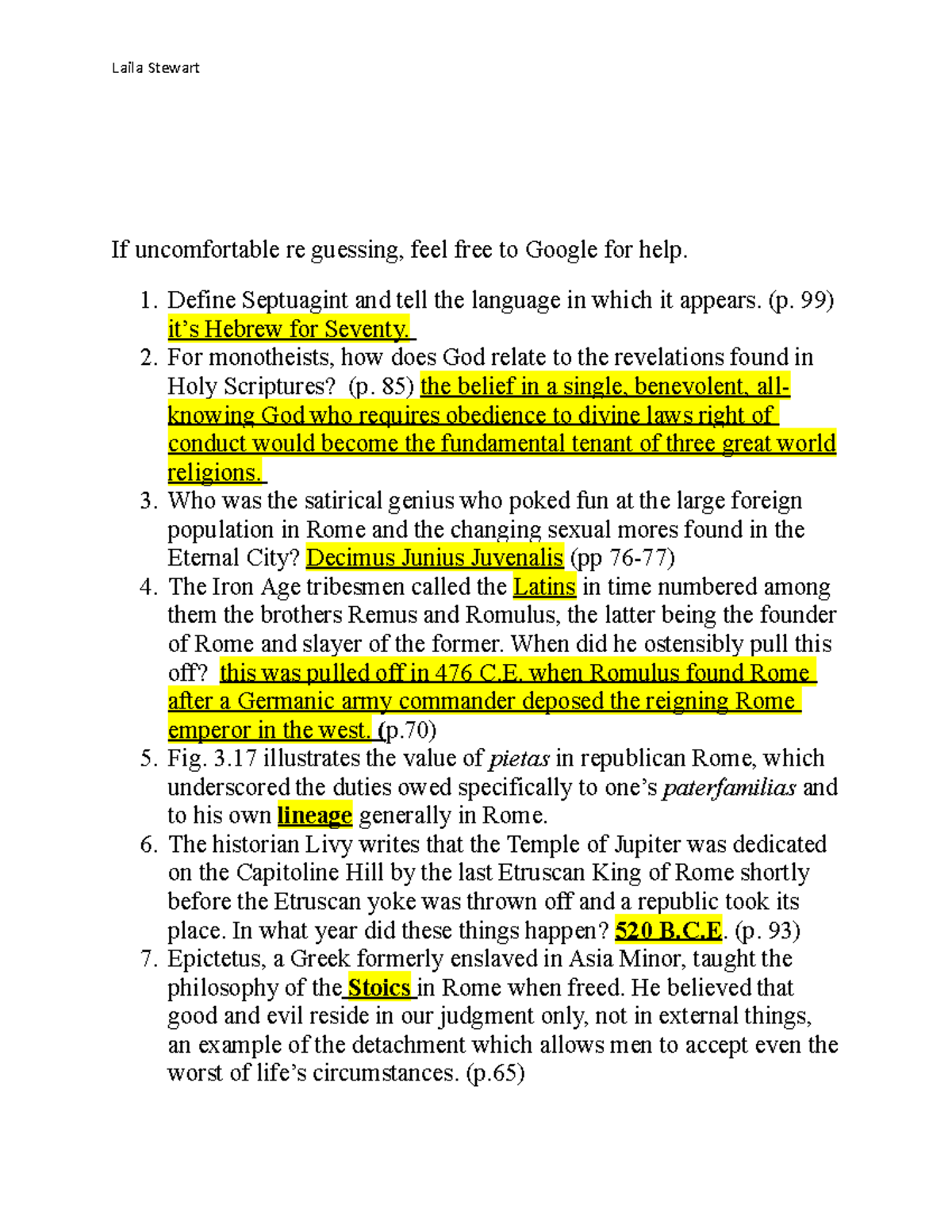 HCC Module 4 short answer questions - Laila Stewart - If uncomfortable ...