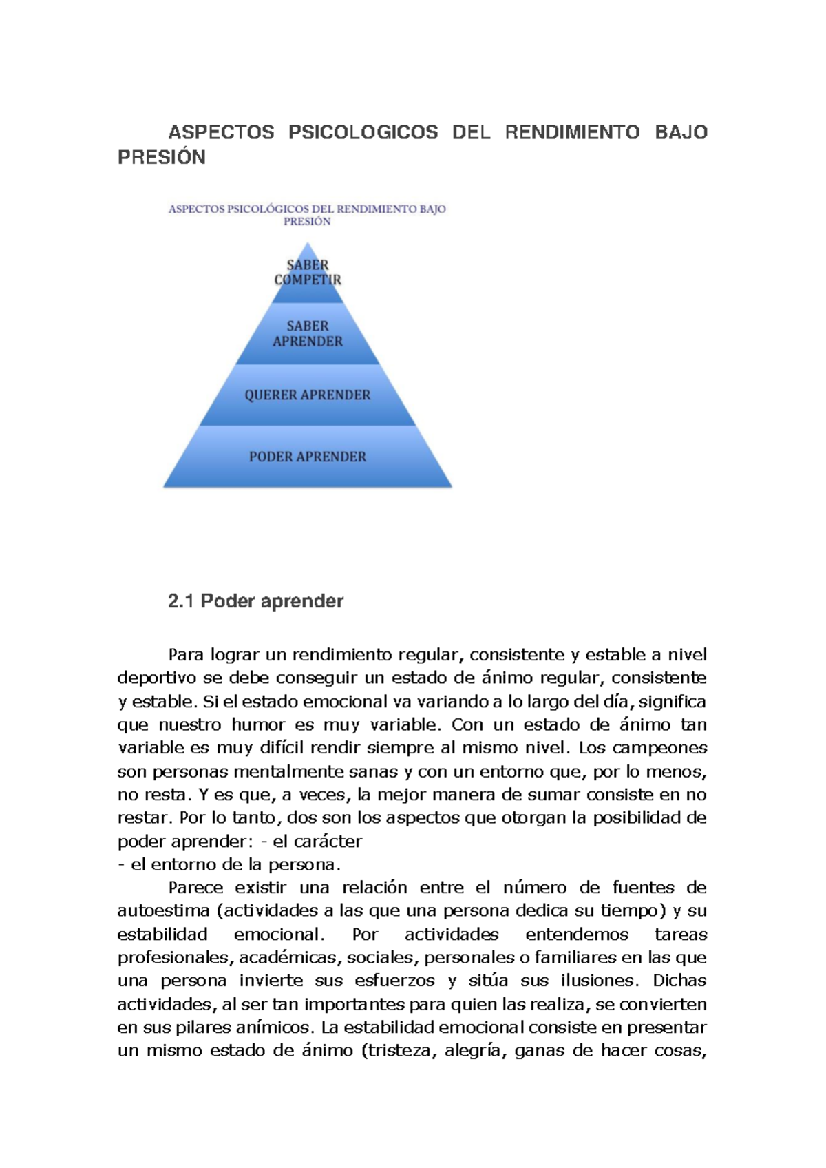 Modelo PEP MARI - lslslsl - ASPECTOS PSICOLOGICOS DEL RENDIMIENTO BAJO ...
