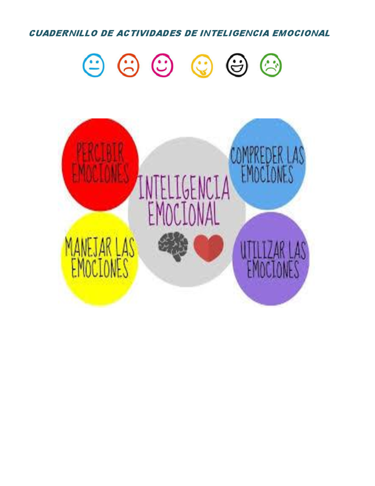 Actividades Socioemocionales - CUADERNILLO DE ACTIVIDADES DE ...