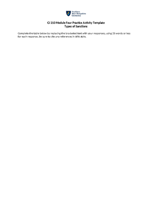 SCS-285 Module Five Practice Activity - Studocu