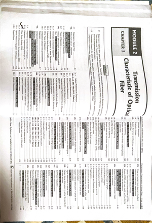 OCN Module 3 Tech MAX - Optical Communication Network - Studocu