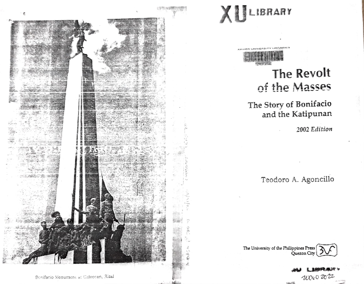 Teodoro-Agoncillo The-Revolt-of-the-Masses-The-Story-of-Bonifacio-and ...