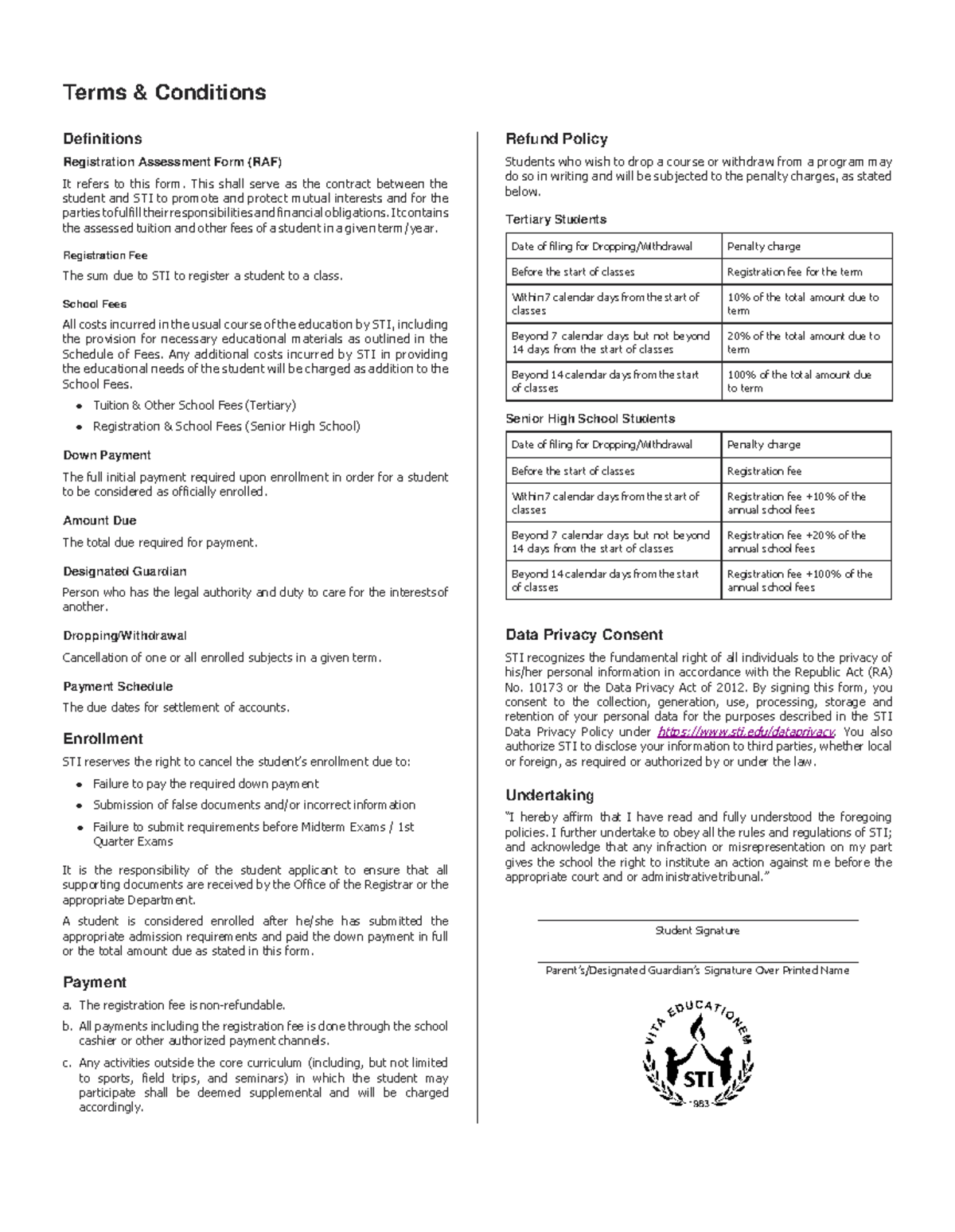 RAF Terms & Conditions - Hehe - Terms & Conditions Definitions ...
