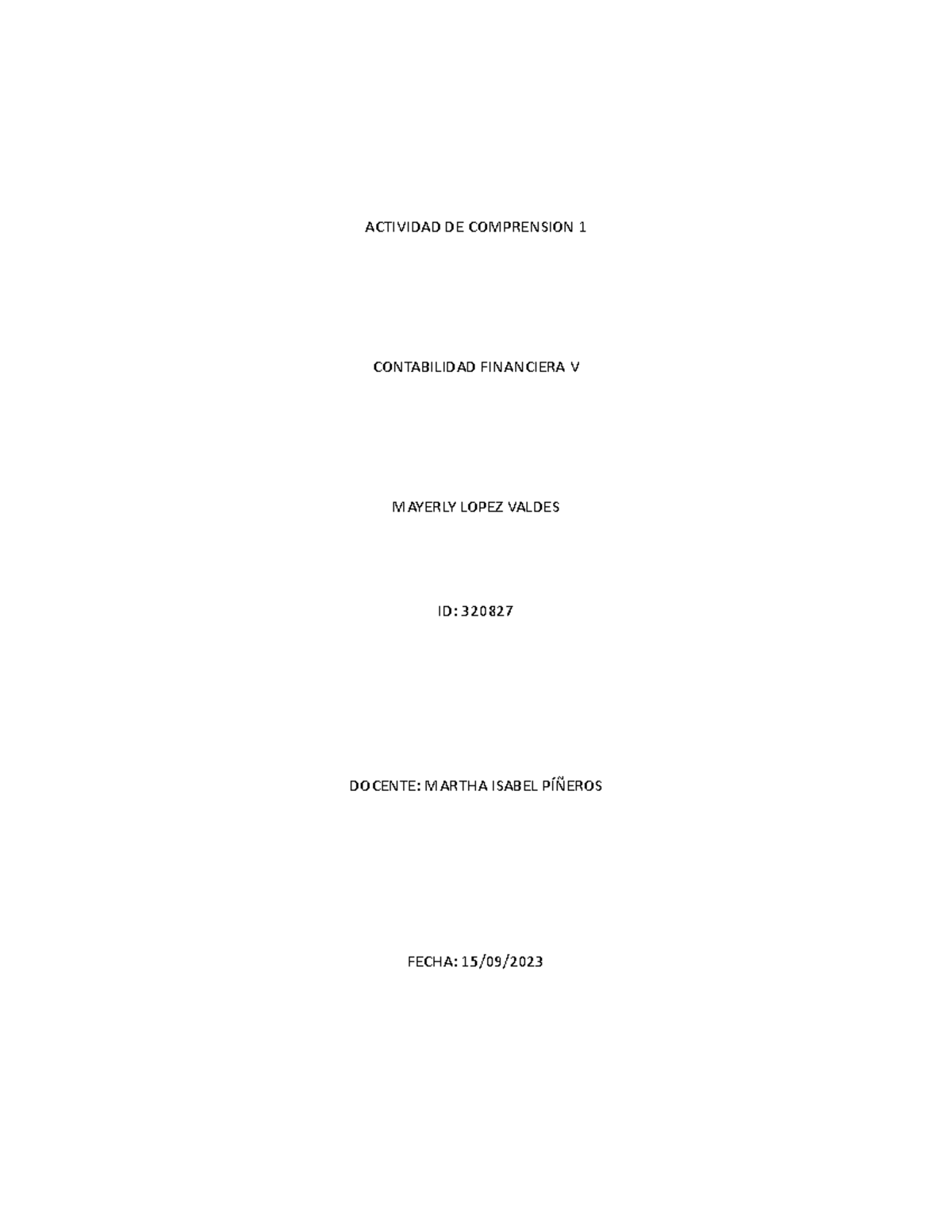 Comprension - DOCUMENTOS - contabilidad 2 - Uniminuto - Studocu