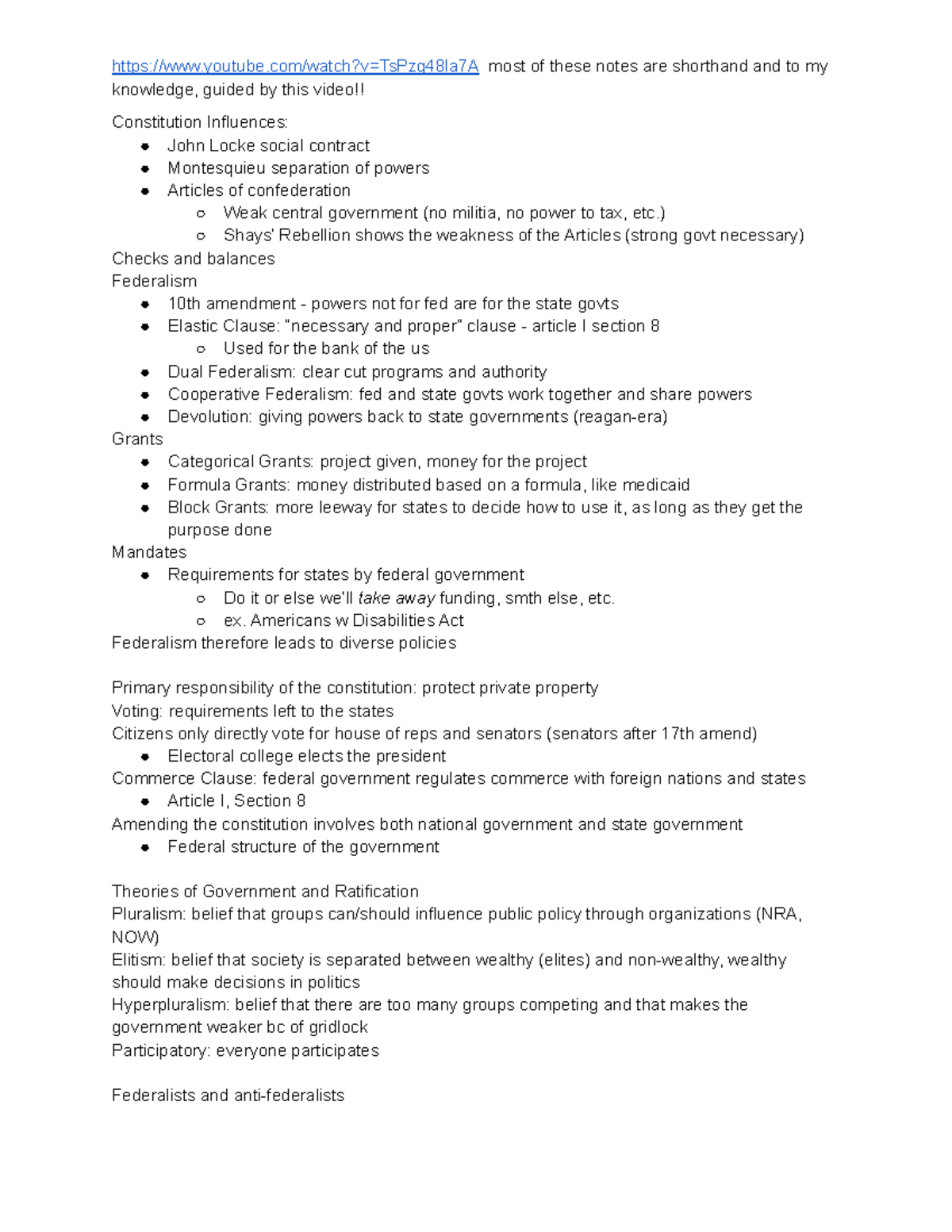 Government and Politics Review - knowledge, guided by this video ...