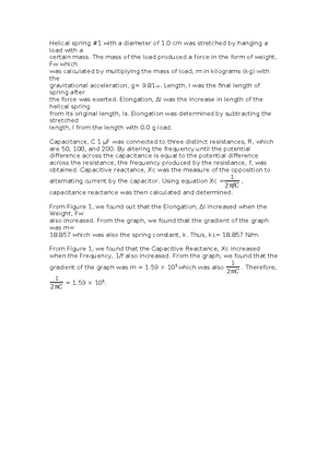 Experiment 5 pendulum G3 - Determination Of Acceleration Due To Gravity ...