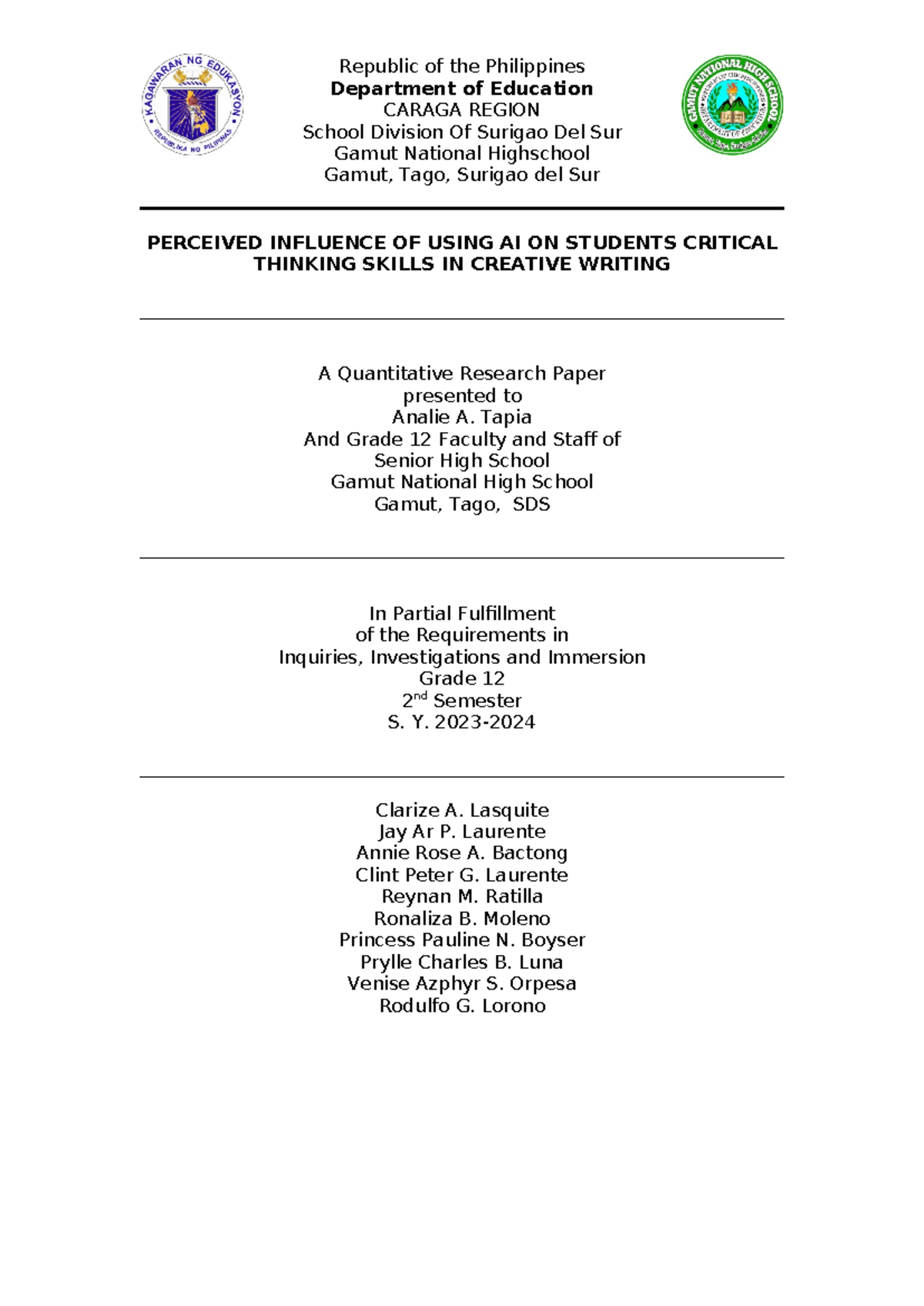 III- Group-1- Clarize-et.-al-2024-lab-u-guyz - Department of Education ...