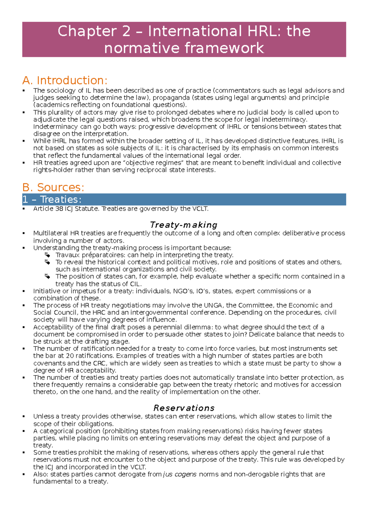 Chapter 2 – International Human Rights Law: the normative framework ...