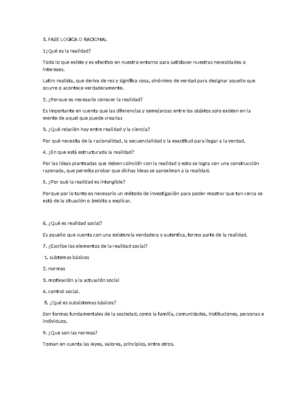 3 face logica o racional cindy sandoval - 3. FASE LOGICA O RACIONAL 1 ...