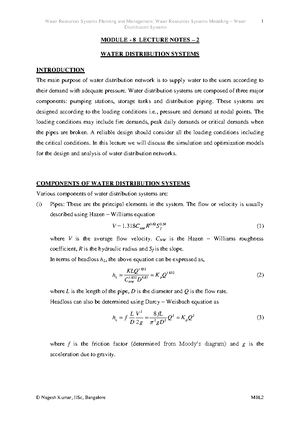Reticulation Design AND Management - HYDRAULIC PRINCIPLES FUNDAMENTAL ...