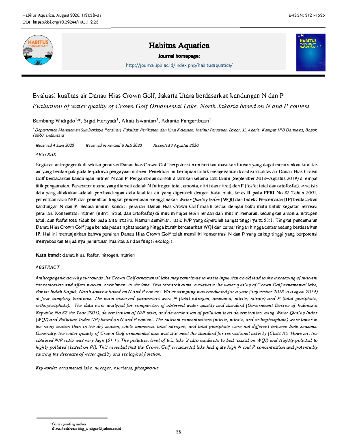 34004-Article Text-126303-2-10-20210309 - *Corresponding author. E-mail address: - Studocu