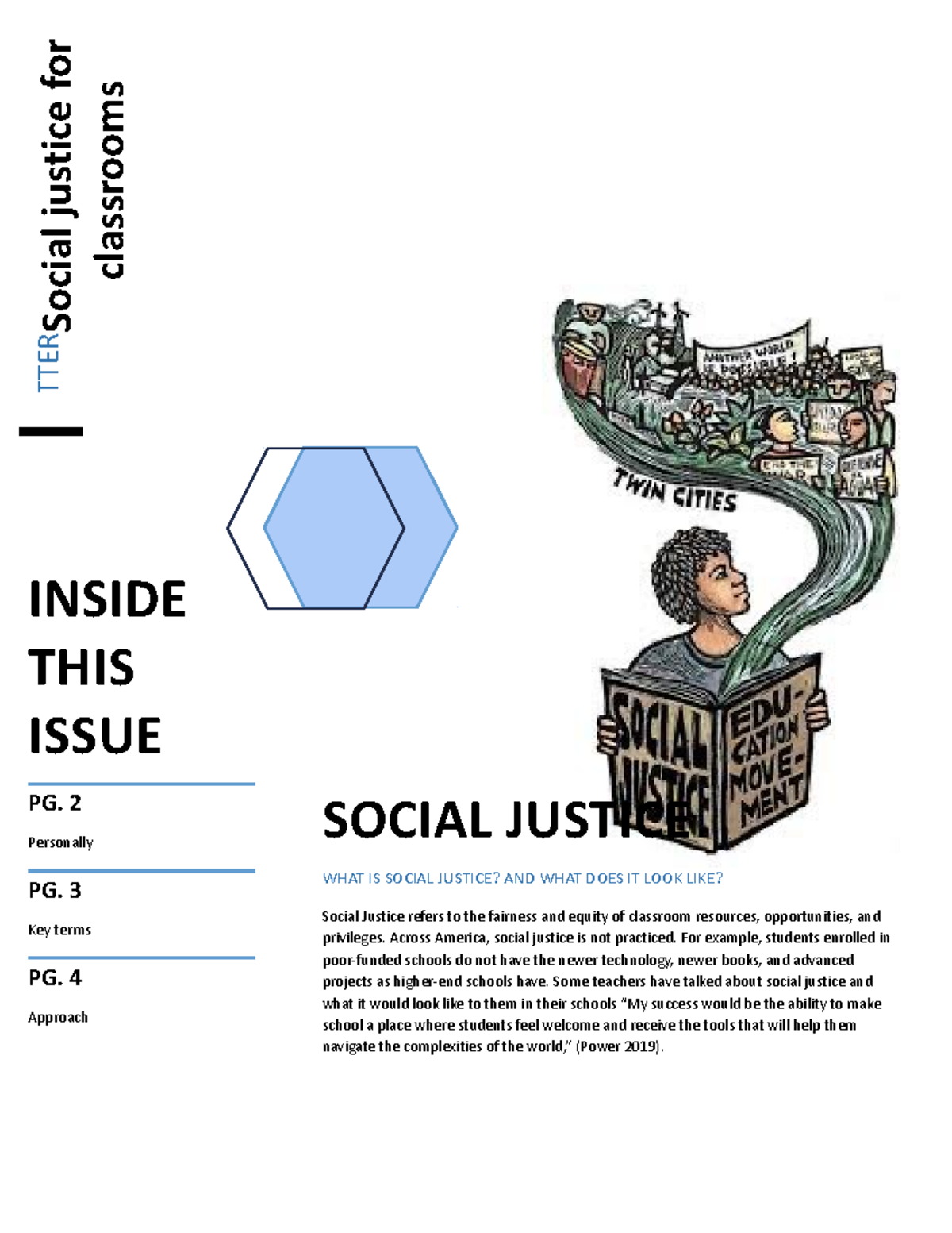 Social justice for classrooms - Social justice for classrooms ETTER ...