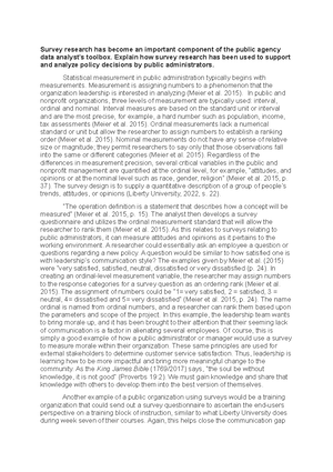 What are the strengths and weaknesses of using quantitative methods in public administration ...