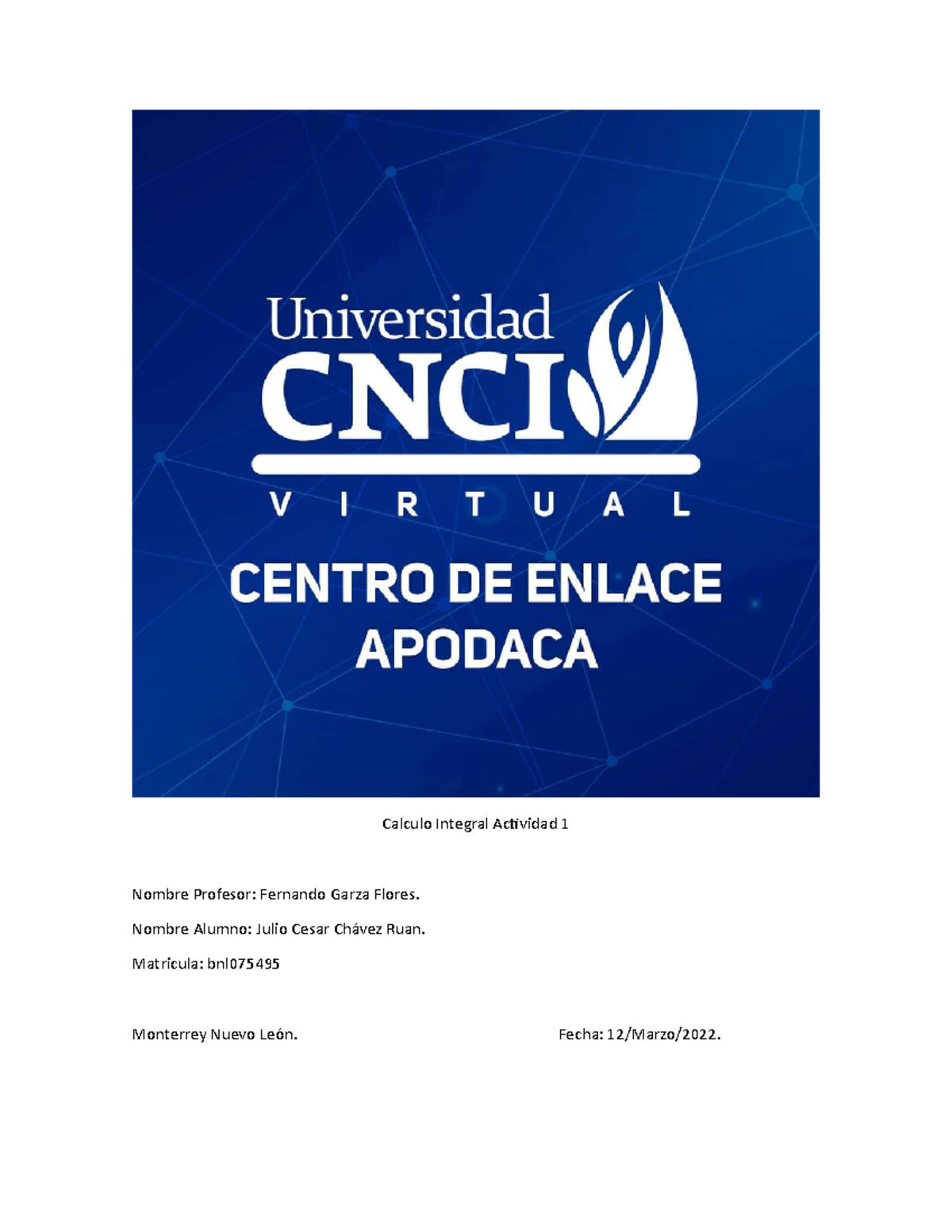 M3 Calculo Integral FIN C Actividad 1 - Studocu