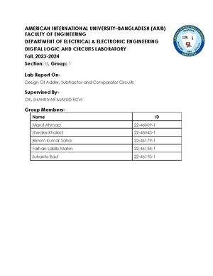 Copy of DLC Lab 4 (Designing of Multiplexer (MUX) and Demultiplexer ...