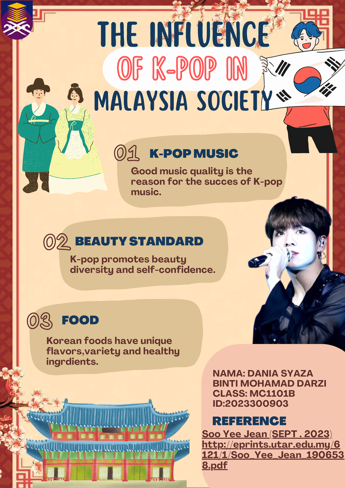 THE Influences Poster - Individual assignments - THE INFLUENCETHE INFLUENCE OF K-POP IN MALAYSIA ...