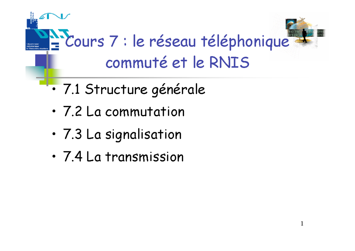 Hassclic 606 - electronics - Cours 7 : le réseau téléphonique commuté ...