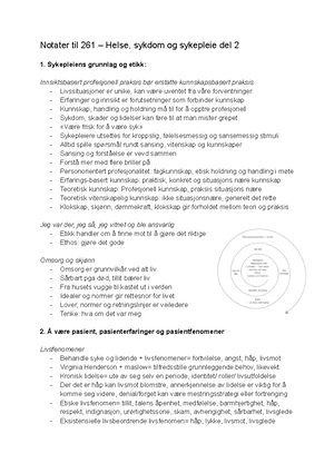 Sykdommer i bevegelsesapparatet studiespørsmål - Sykdommer og skader i ...