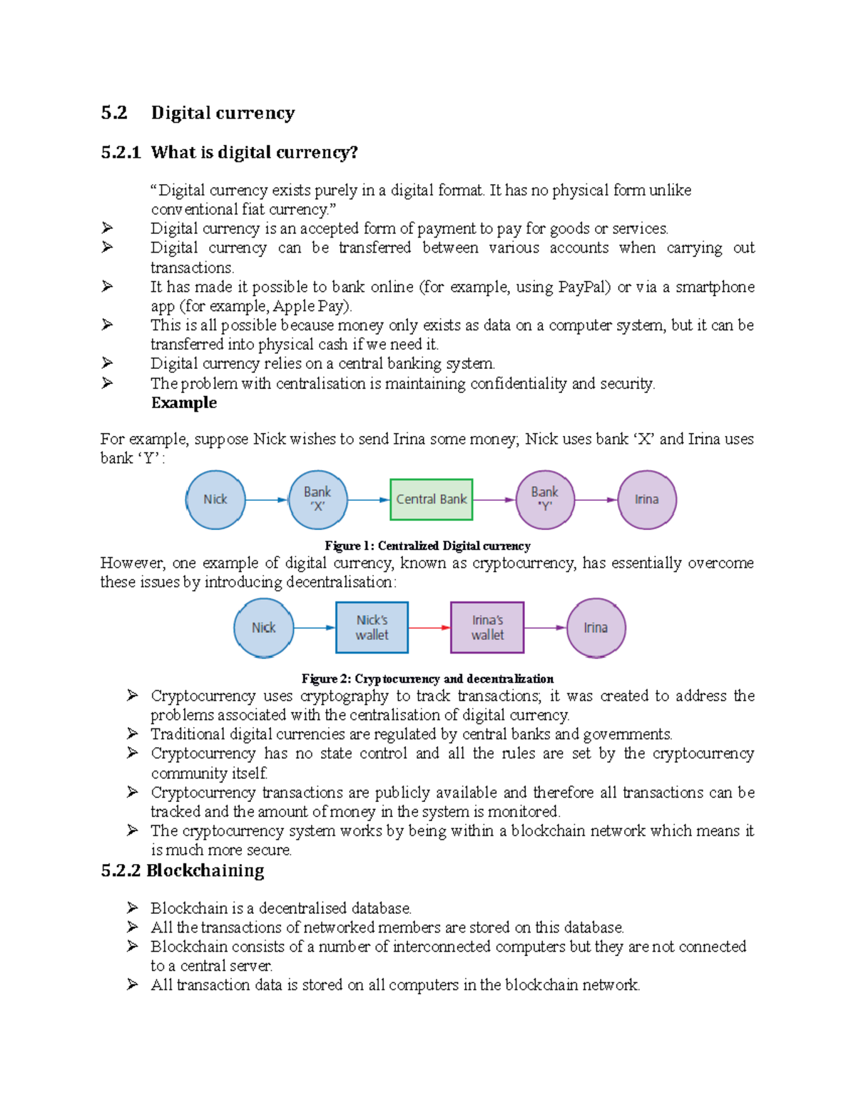 5.2 Digital Currency - sffs - 5 Digital currency 5 What is digital ...