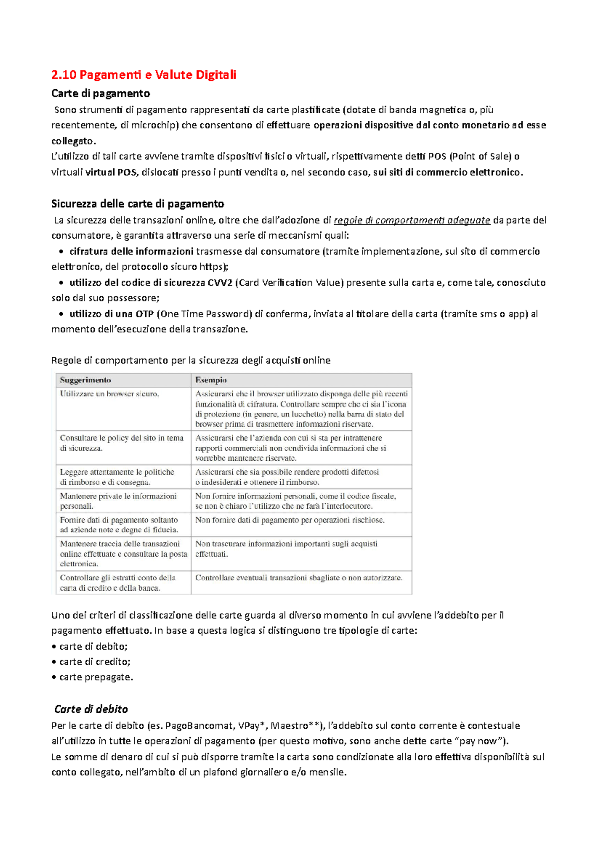 Riassunti informatica e sistemi operativi secondo parziale - Uniecampus ...