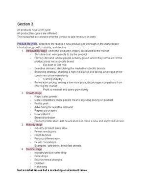 ID 210 Notes Section 3-4 - Section 3 Sustainability- is a broad scope ...