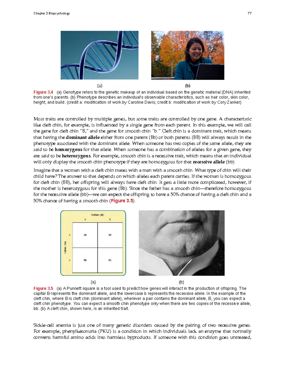 Psychology-LR-29 - Pembelajaran psychologi - Figure 3 (a) Genotype ...