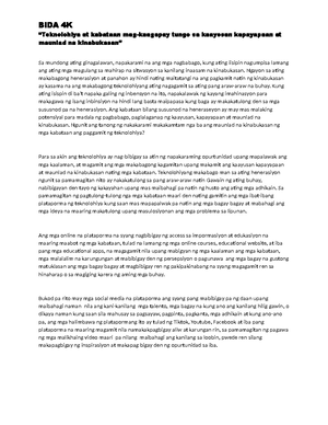 Romeo Santos 68 - ASSIGNMENT - ROMEO SANTOS 68 1 is your experience ...