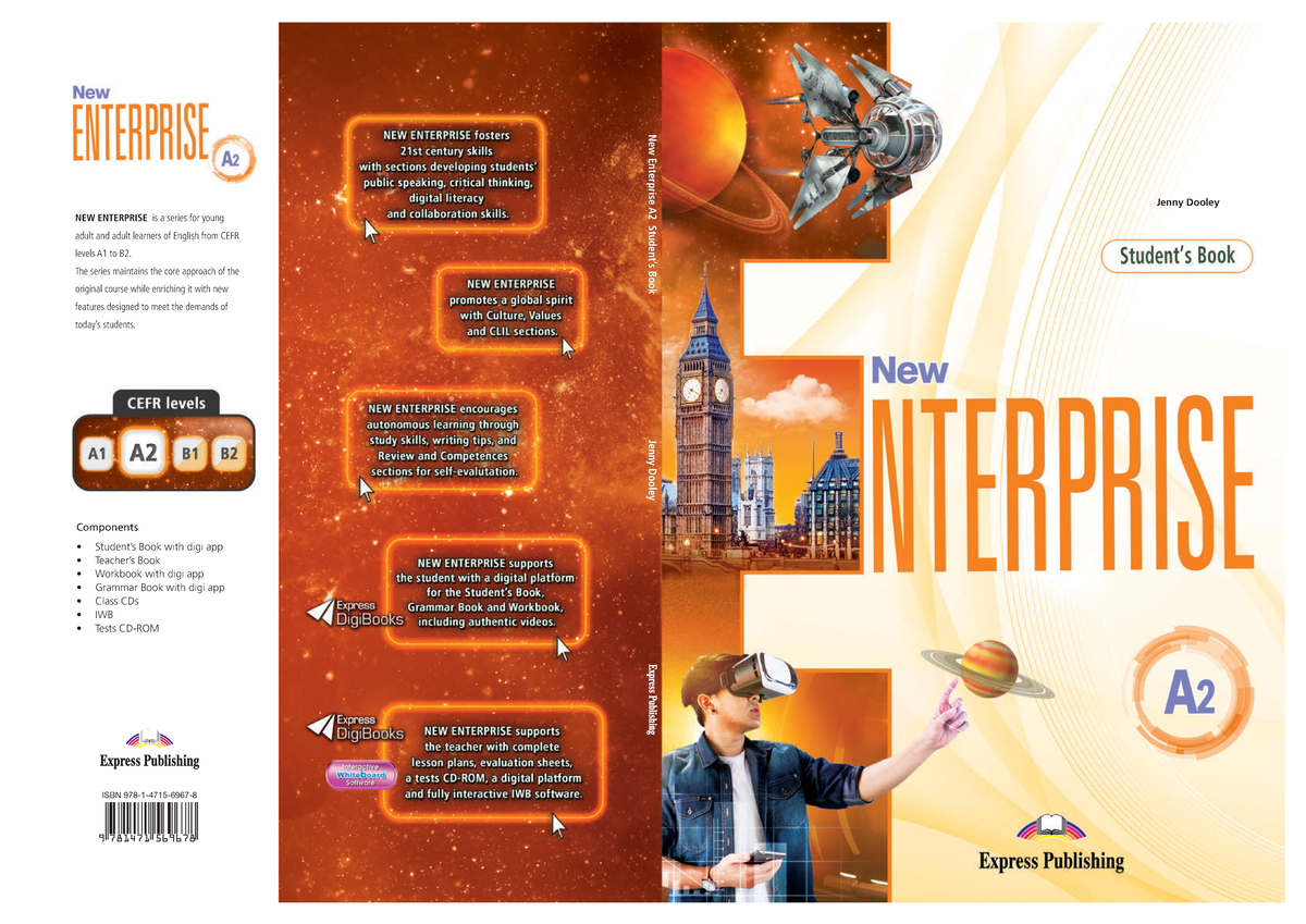 New Ent A2 - english - NEW ENTERPRISE is a series for young adult and ...
