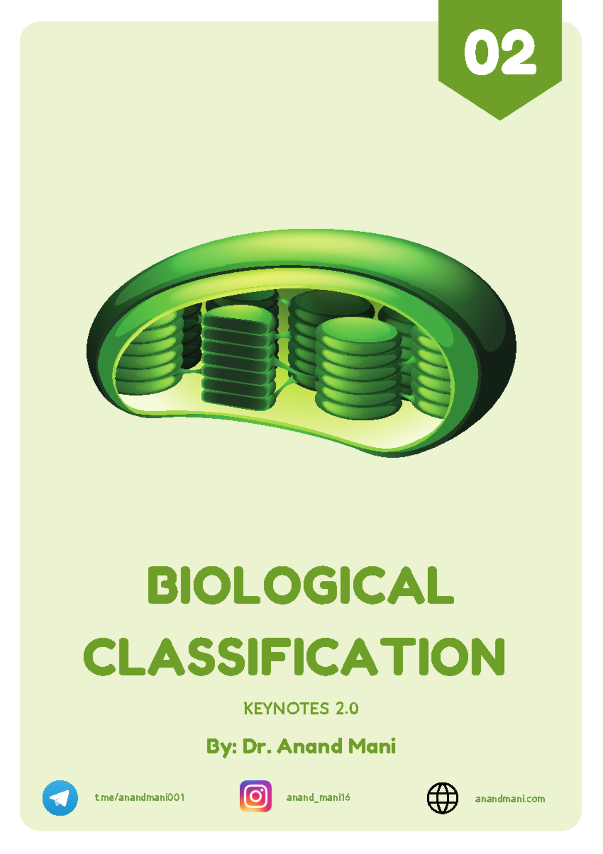 Biological classification - BIOLOGICAL CLASSIFICATION 02 KEYNOTES 2. By ...