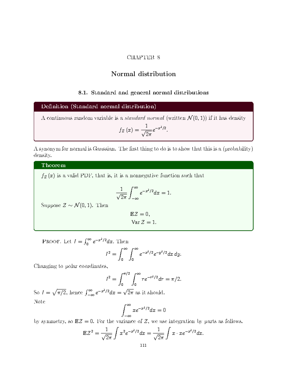 Prob3160ch8 - udbs - CHAPTER 8 Normal distribution Standard and general ...
