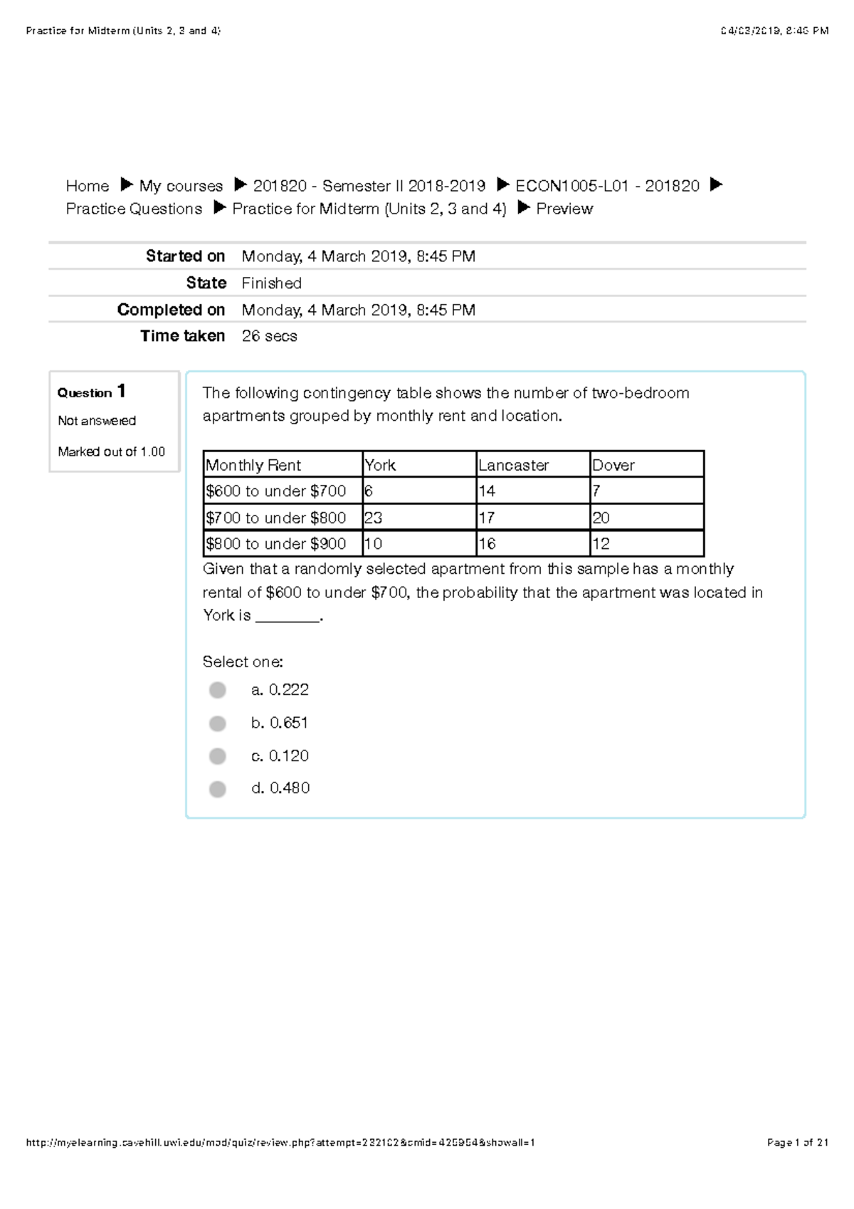 Midterm 2015, questions and answers - Home ︎My courses ︎201820 - Semester II 2018-2019 - Studocu
