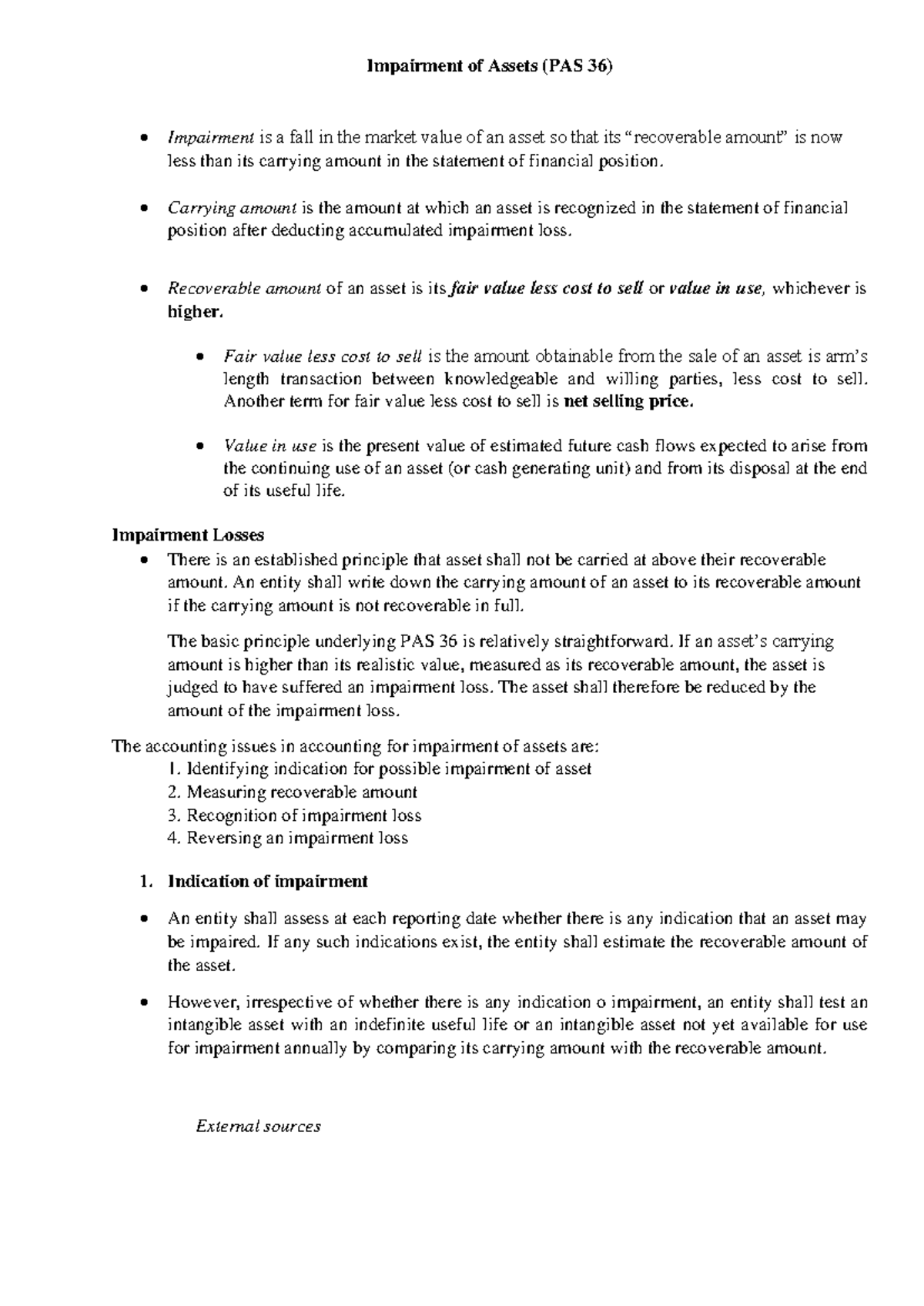 Impairment Of Assets Carrying Amount Is The Amount At Which An Asset impairment-of-assets-carrying-amount-is-the-amount-at-which-an-asset