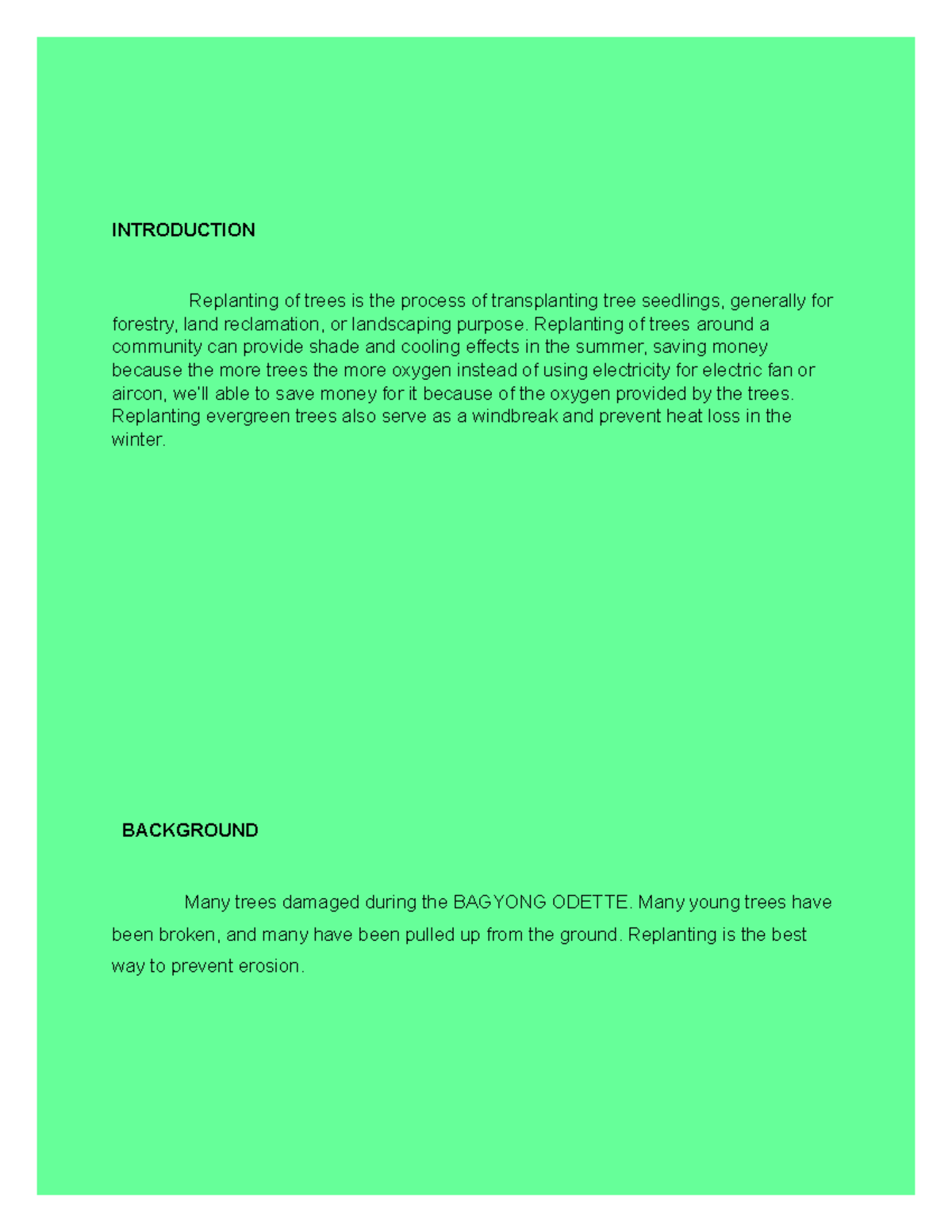 Concept-paper - omyghad ples help me to vew dis thaks - INTRODUCTION ...