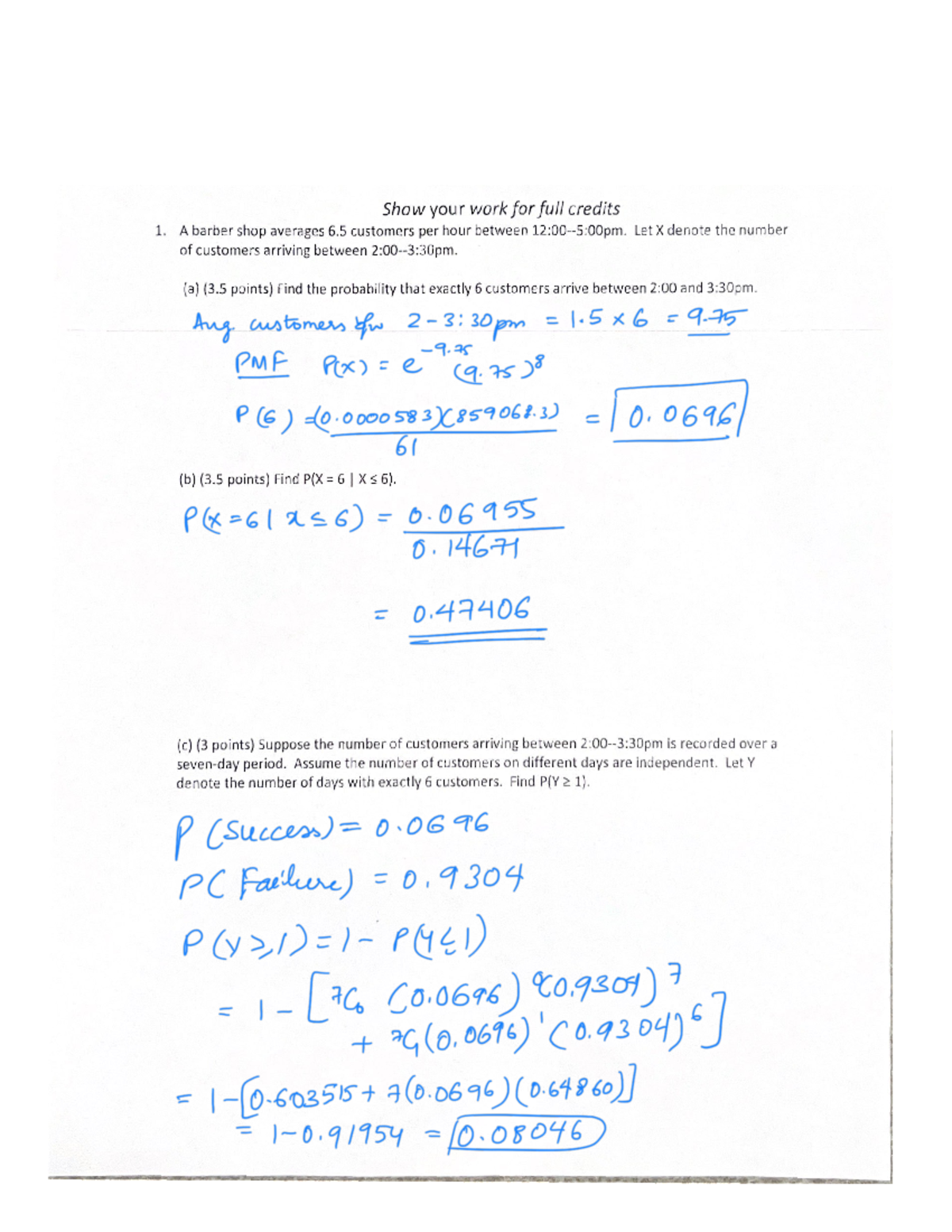 Ica11 - STATS 350 ICA's - Professor Fei Tan - STAT35000 - Studocu