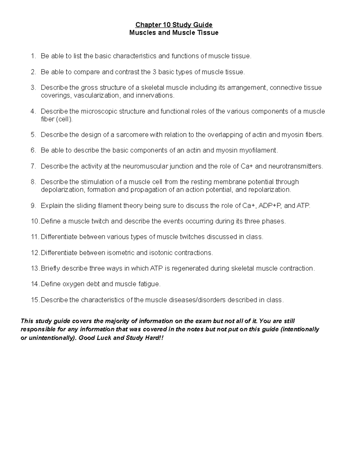 Openstax Chapter 10 Study Guide Chapter 10 Study Guide Muscles And openstax-chapter-10-study-guide-chapter-10-study-guide-muscles-and