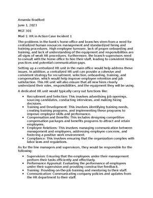 Bradford Amanda M4 - Module 4 Case study Assignment -Case Study ...