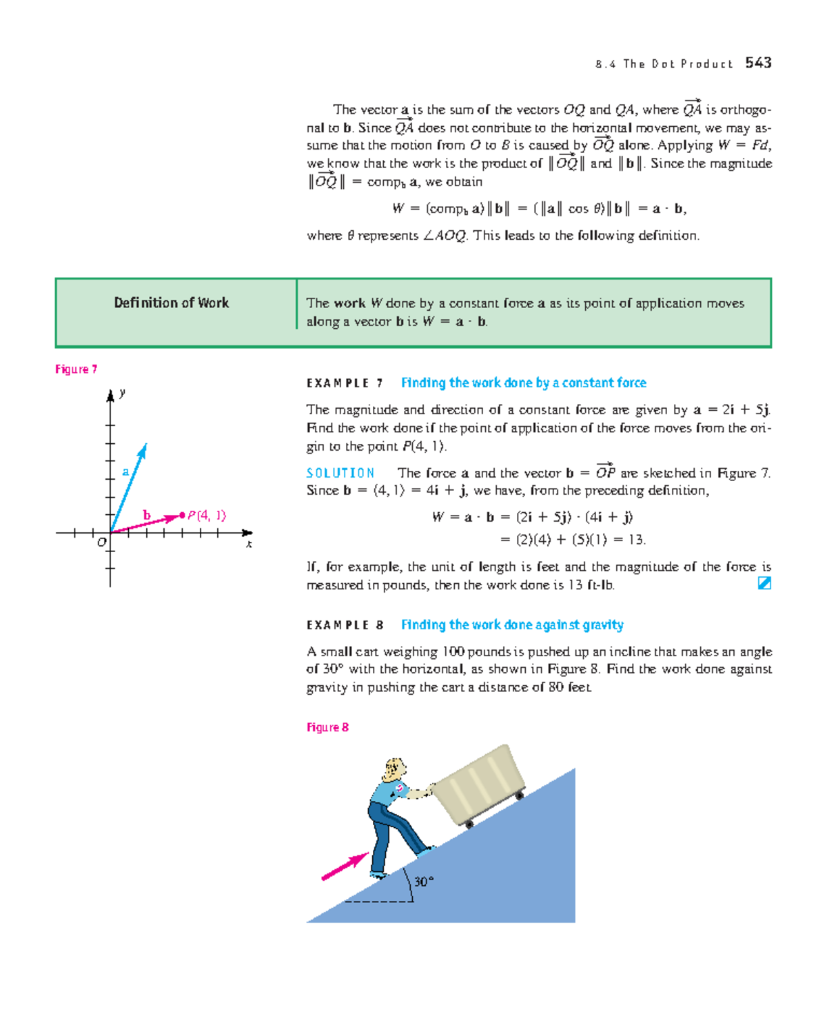 Algebra and Trigonometry with Analytic Geometry-57 - 8. 4 T h e D o t P ...