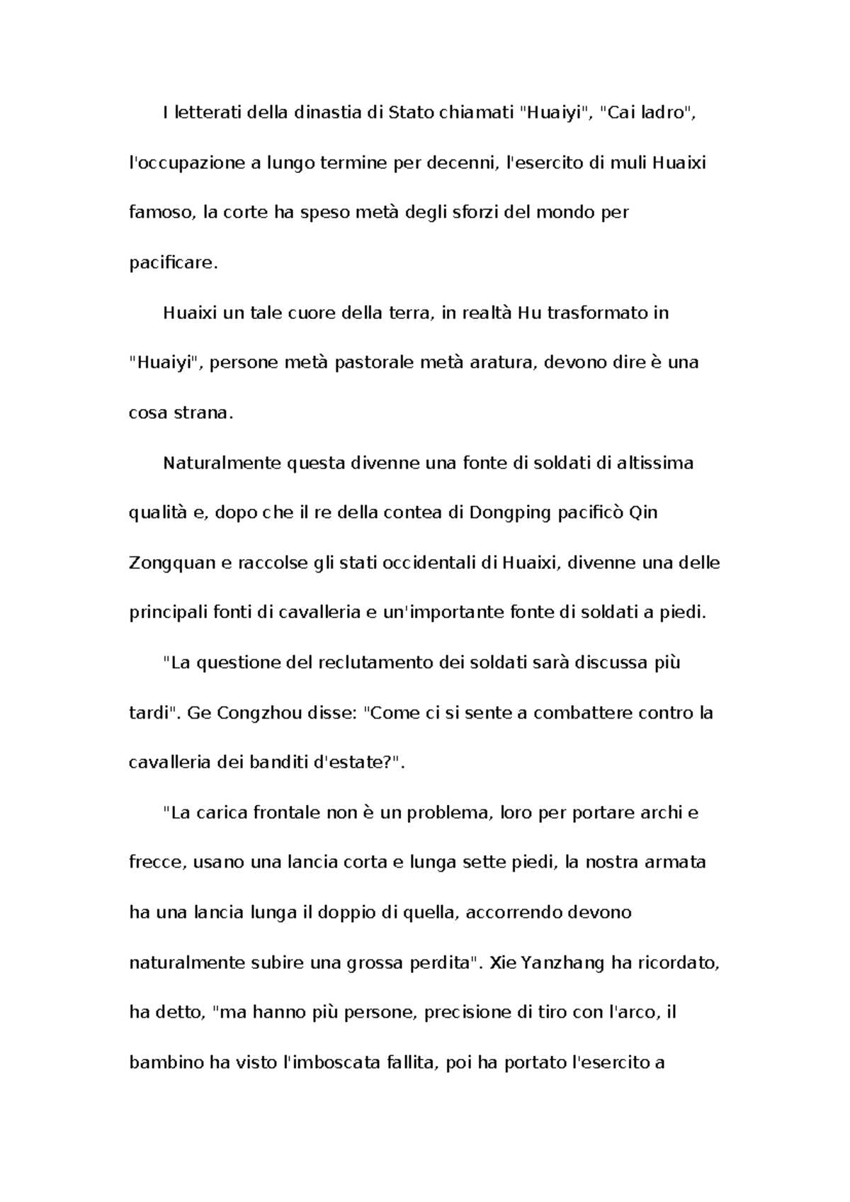 4607Ber1Ydoc Uw - Capitolo 4: Yang Zhu Il primo mese è appena trascorso ...