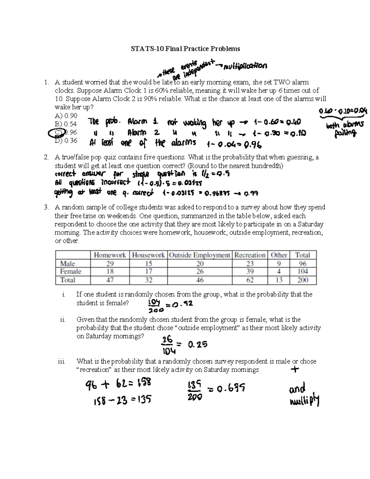 Final+Practice+Problems-1 - STATS-10 Final Practice Problems A student ...