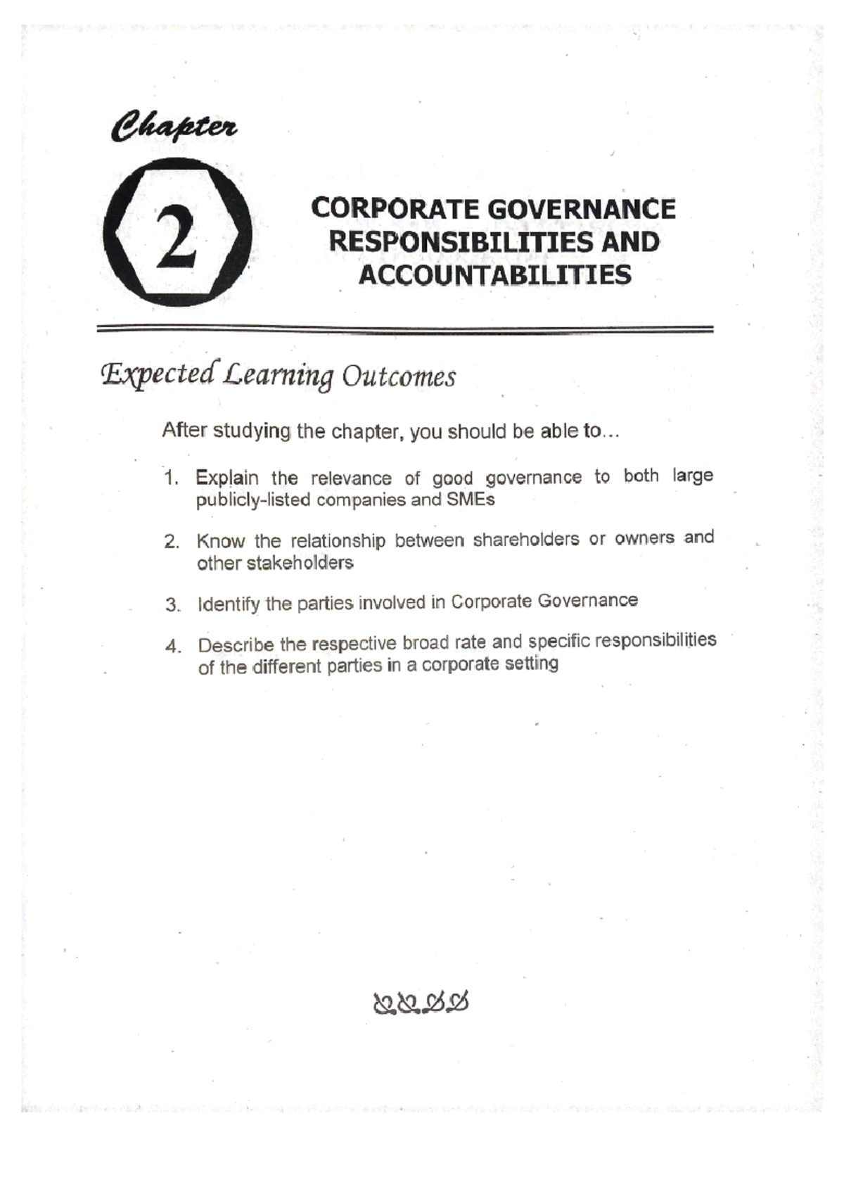 Chapter 2 Corporate Governance Responsibility - Conceptual Framework ...