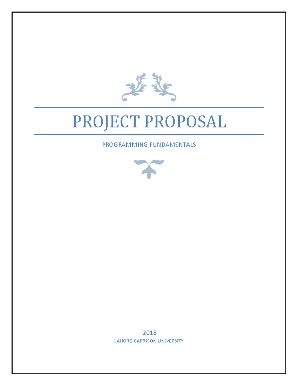 Pdfcoffee - Proposal on restaurant billing system - PROJECT PROPOSAL PROGRAMMING FUNDAMENTALS ...