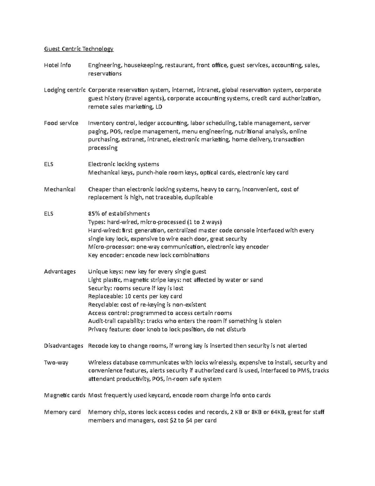 Guest Centric Technology - Guest Centric Technology Hotel info ...