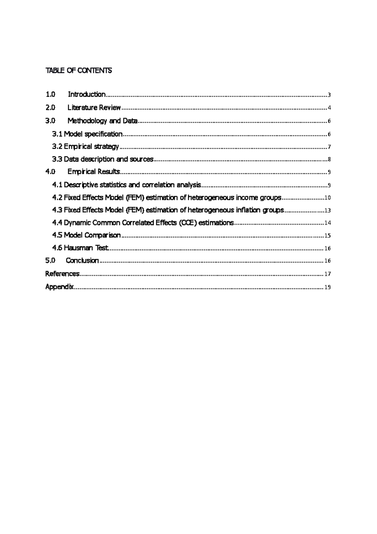 Current Issue Group Assignment - TABLE OF CONTENTS 1 - Studocu