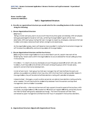 C207 TASK 2 Paper - passed - Jennifer Cagle Western Governors ...